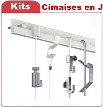 Cimaise pour tableau, kit cimaise Nielsen, cimaise Artiteq
